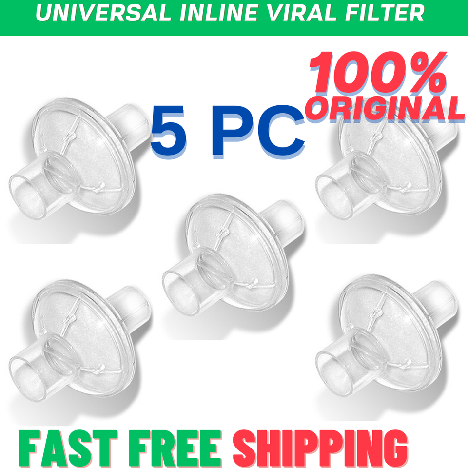 Universal Inline Bacterial Viral Filter CPAP Machines Stop Virus ...