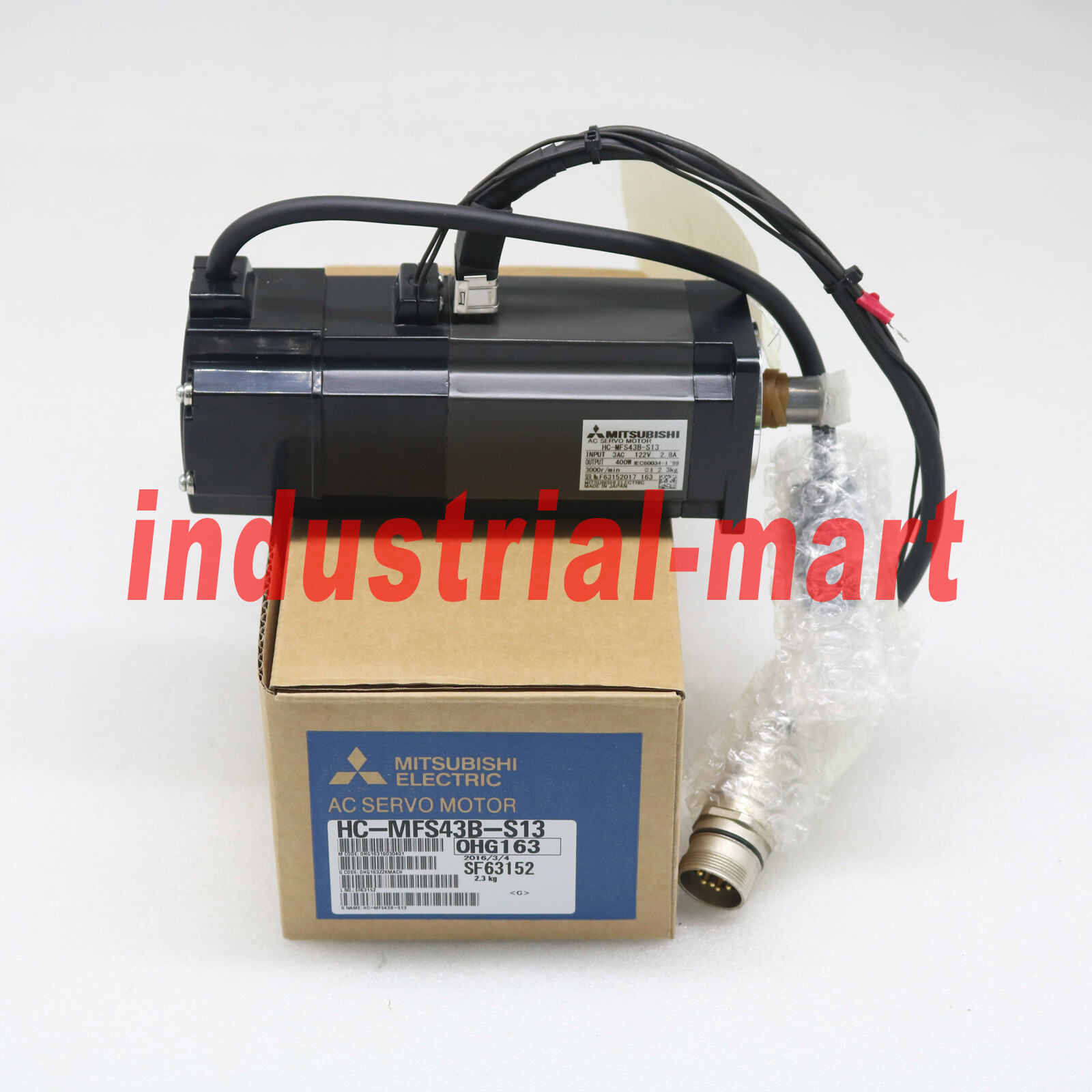 New MITSUBISHI HC-MFS43B-S13 AC Servo Motor HCMFS43BS13 One year ...