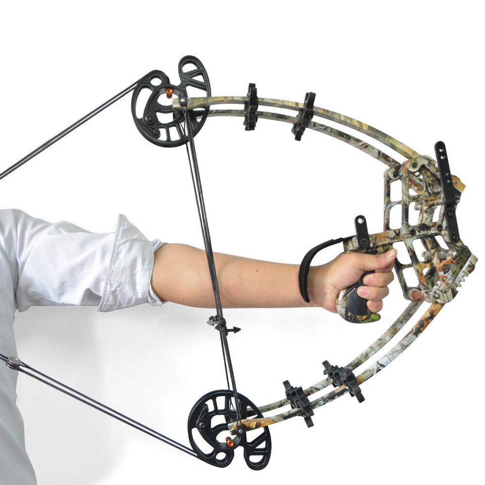 Archery Triangle Compound Bow Catapult Dual-use Steel Ball Arrow Target ...