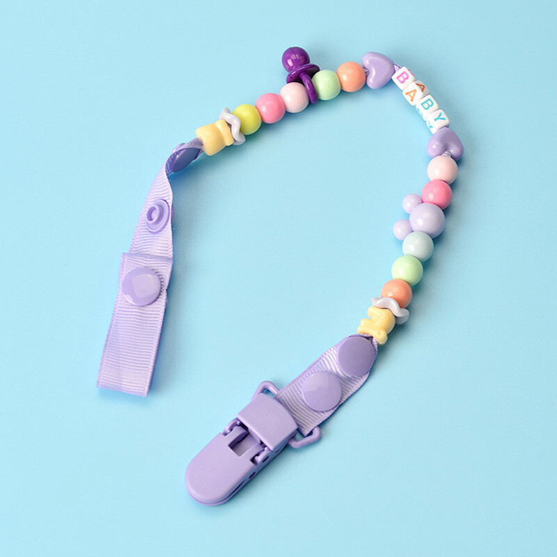 1Pc Cartoon Baby Pacifier Clip Chain Dummy Holder Adjustable Pacifier ...