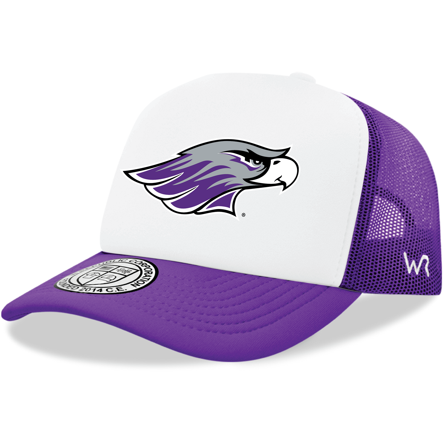 University of Wisconsin Whitewater Warhawks UWW Trucker Mesh Snapback ...