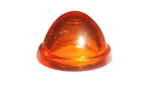 Amber Pilot Lamp For Royal Enfield Bullet Pilot Light & Chrome Ring Set ...