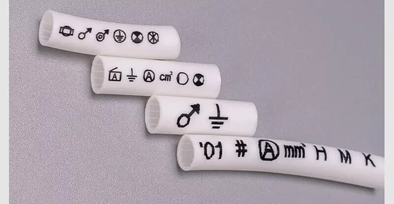 K550 Wire Label Number Tube Printer Heat Shrink Tube Label Marking ...