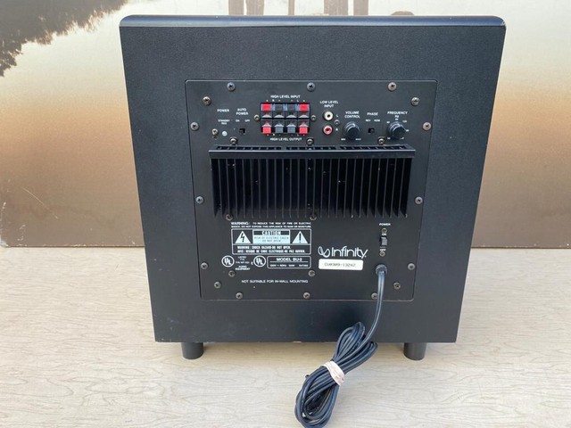 Infinity BU-2 Powered Subwoofer for sale online | eBay