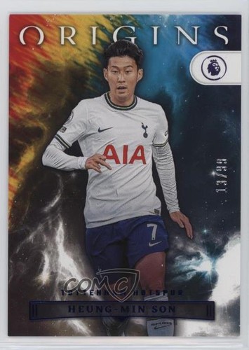 2022-23 Panini Chronicles - Base Premier League Origins Blue #99 Heung-Min Son /99 for sale ...