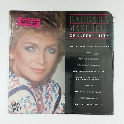 BARBARA MANDRELL Greatest Hits MCA5566 LP Vinyl SEALED Hype Sticker | eBay