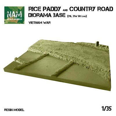 NAMSMODELS - 1/35 Rice Paddy and Country Road - Vietnam War | eBay