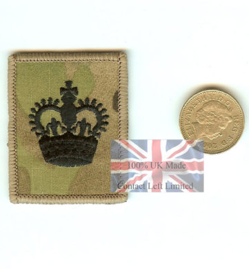 Crye Multicam MTP WO 2 Sergeant Major - Hook (Sticky) Backed - RANK ...