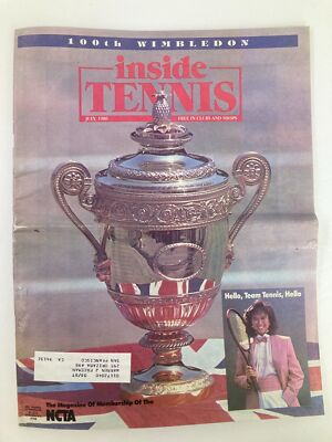 VTG Inside Tennis Magazine July 1986 Hello, Team Tennis, Hello 100th ...