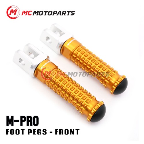 MPRO Gold Front Foot Pegs Pedal For Suzuki SV650X RETRO CAFE RACER 18 ...