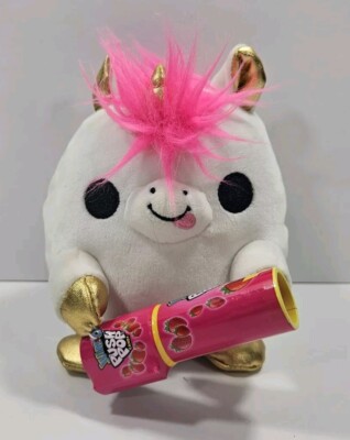 Zuru Snackles Richard The Unicorn w/ Push Pop 5" Mini Brands Stuffed ...