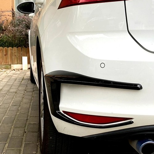 Lot Spoilers Rear Sport For VW Golf 7 Gti R GTD 2012-2015 Shiny Black ...