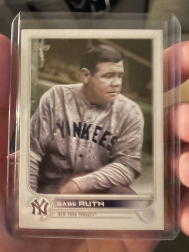 BABE RUTH 2022 Topps Update US3 Image Variation SP New York Yankees 🔥 ...