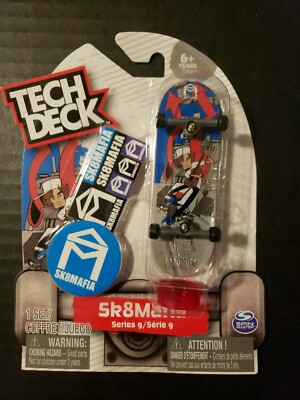 Tech Deck SK8MAFIA Javier Sarmiento Fingerboard Skateboard Series 9 ...