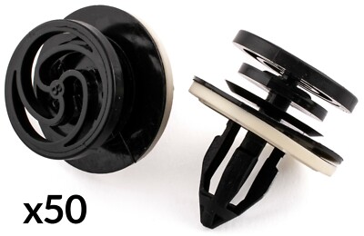 50x Clips For Audi A3 A4 VW Seat Interior Door Card Trim Panel Mounting ...