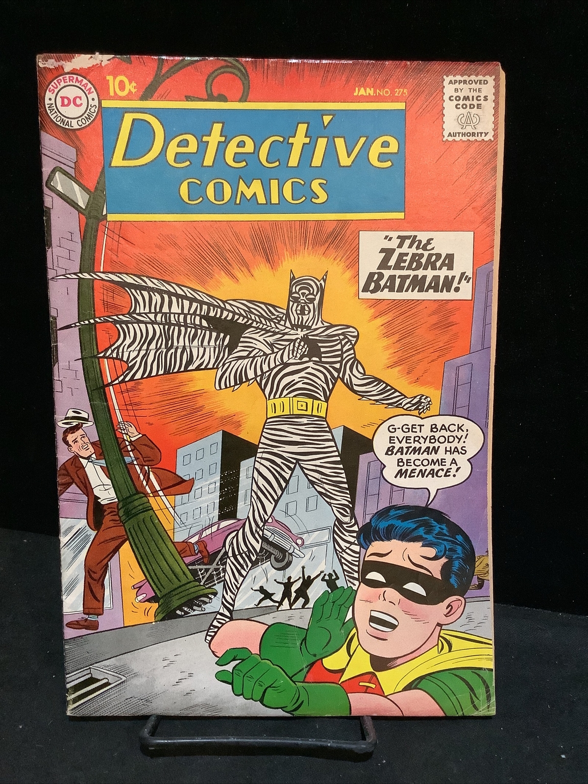 Detective Comics #275 (1st Zebra Batman, Silver Age Key) - Hot! | eBay