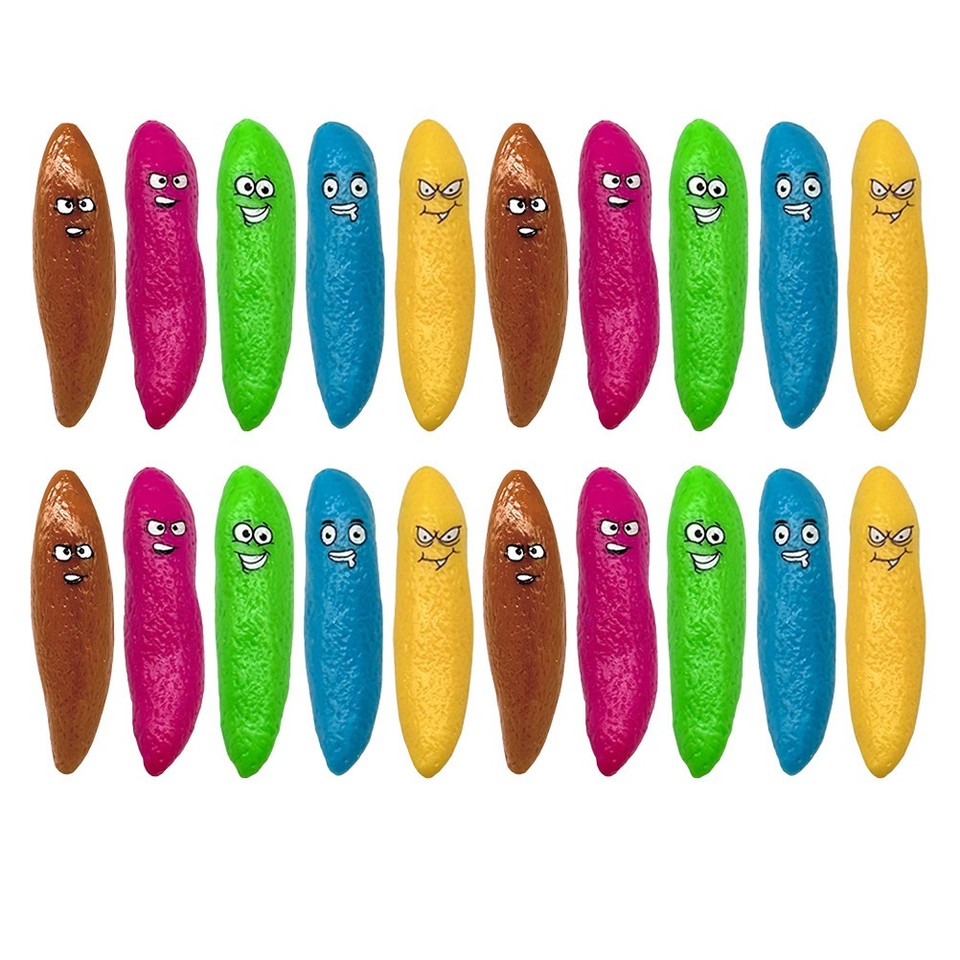 20pcs Finger Toys Prank Fake Poop Finger Toys Party Game Toys Party ...