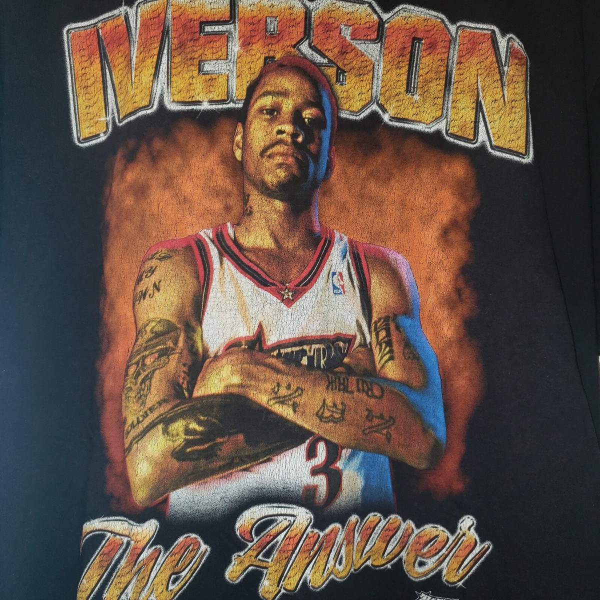 Allen Iverson Chest Tattoos Allen Iverson