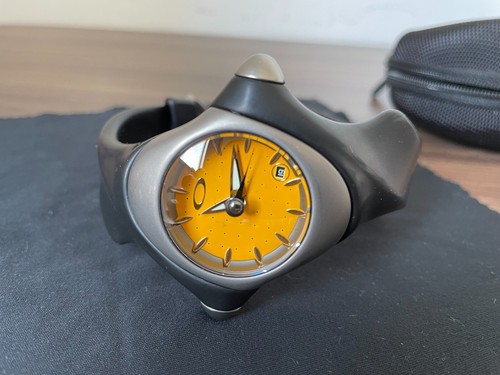 Oakley Bullet Yellow Titanium Wristwatch | eBay
