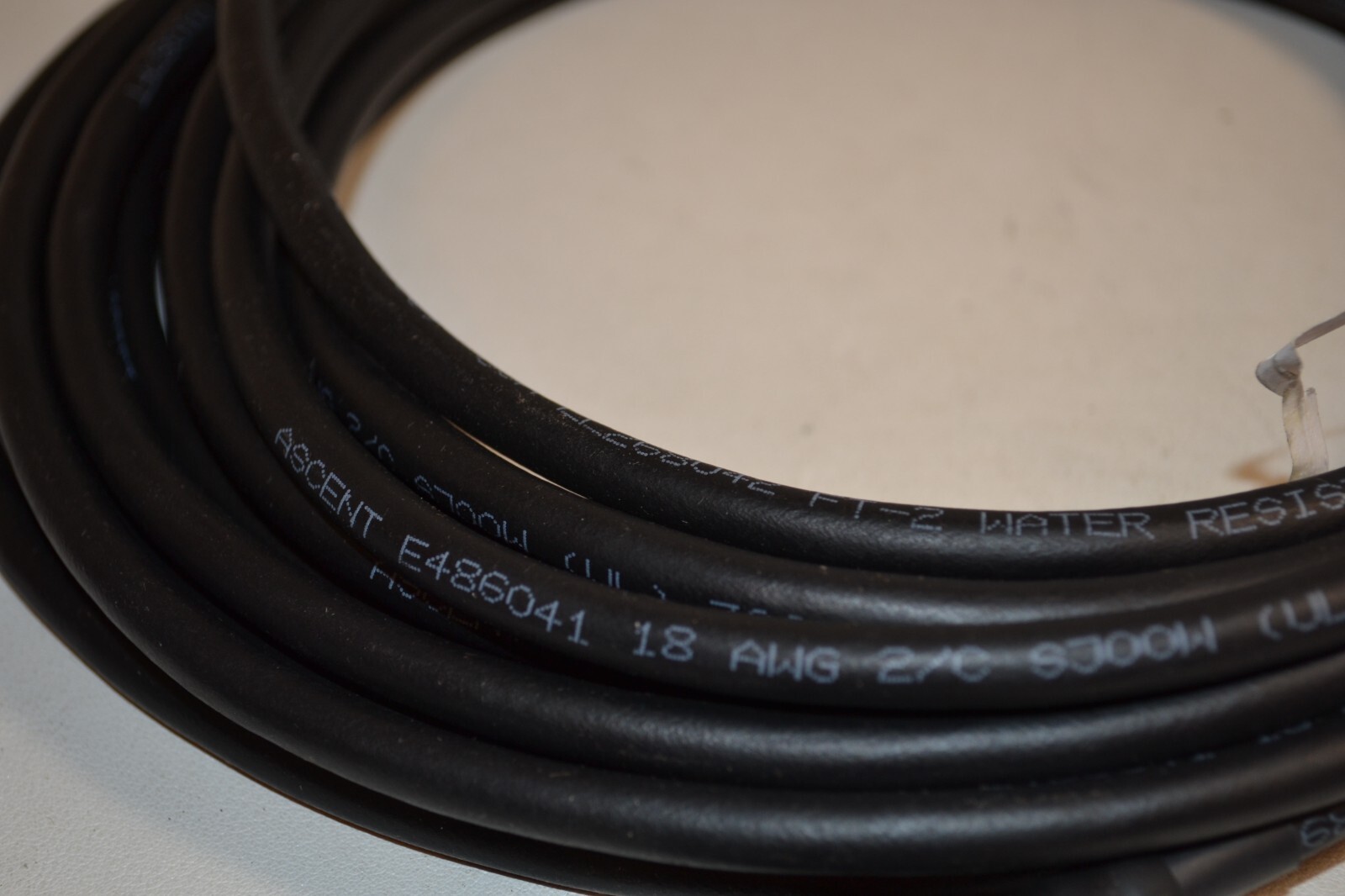 LL268042 FT-2 Water Resistant Cable Ascent E486041 18 AWG | eBay