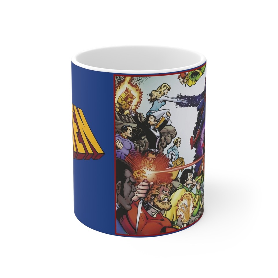 Uncanny X-Men Coffee Mug 11oz - George Perez Art - Spider-man - Marvel ...