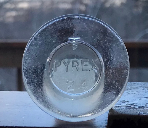Vintage Pyrex 24 Apothecary Medicine Bottle Glass Stopper | eBay