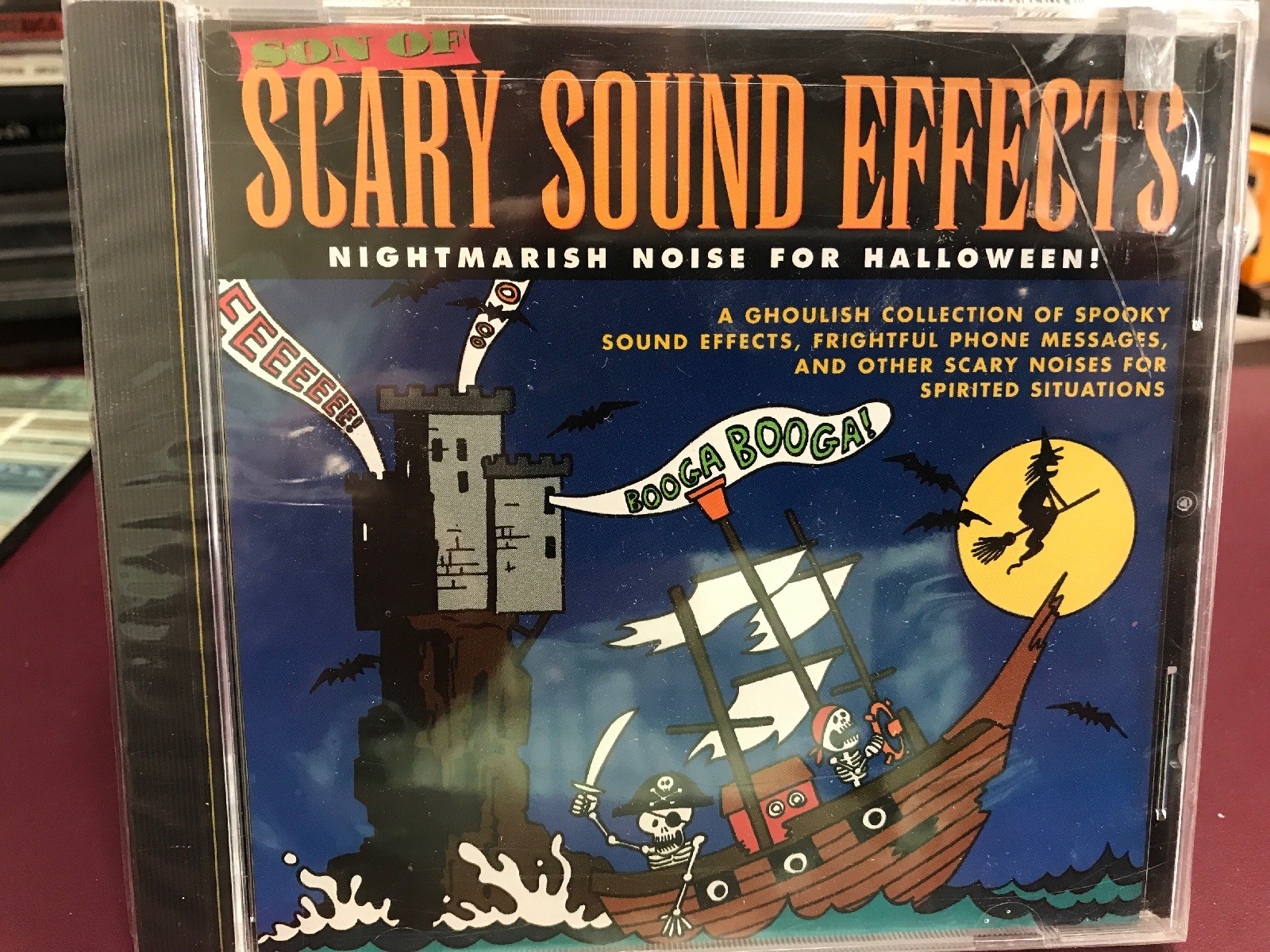 Son of Scary Sound Effects Various Artists HALLOWEEN CD 1995 Rhino ...
