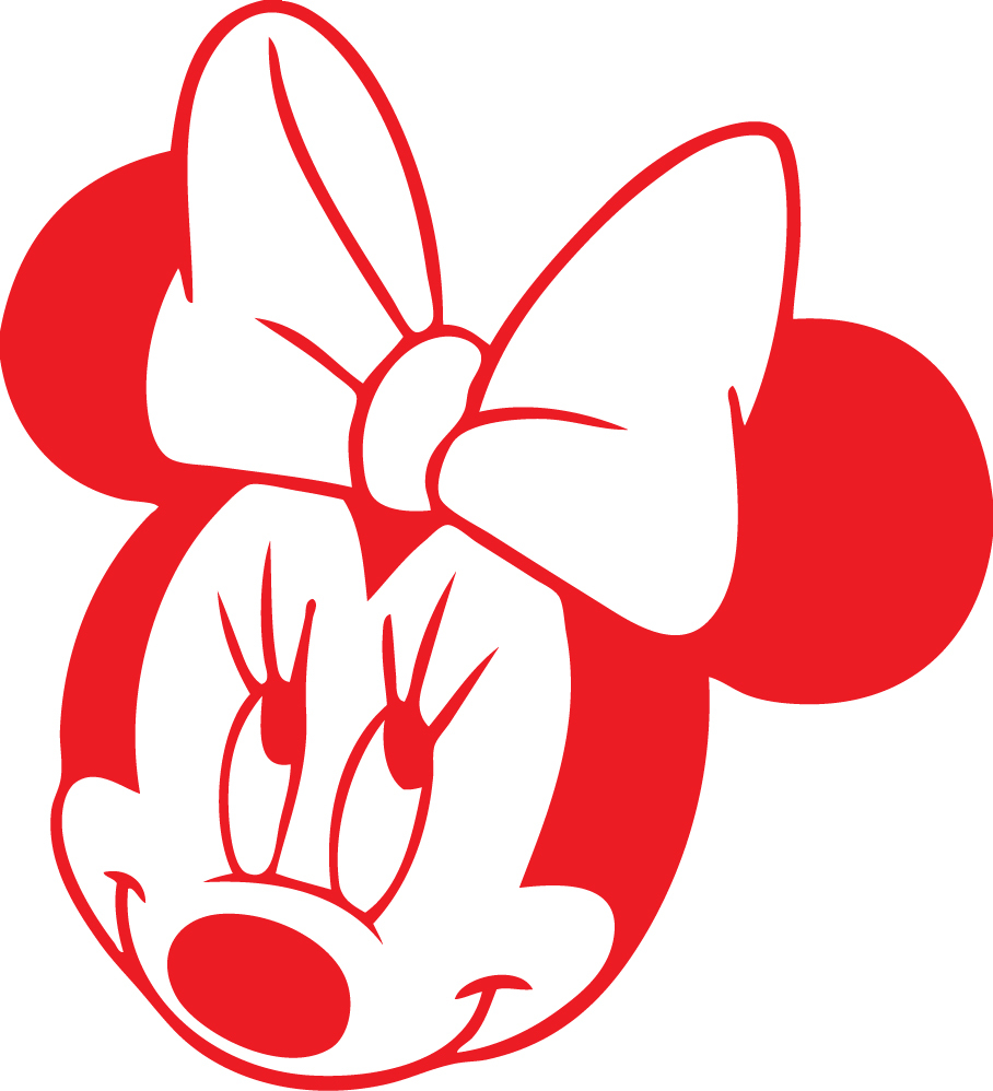Vector De La Cara De Minnie Mouse Minnie Mouse Logo PNG Vectors Free