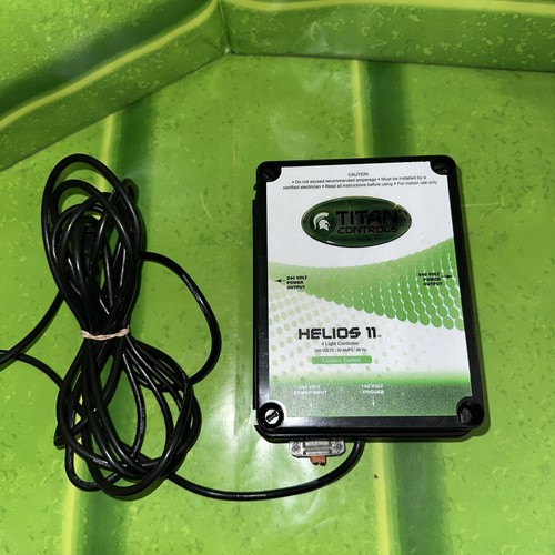 Titan Controls Helios 11 - 4 Light 240v Volt Controller w/ Relay Trigger Cord 847127000397| eBay