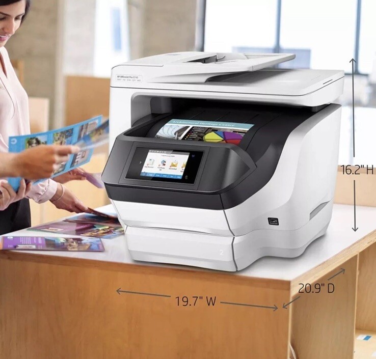 Brand New HP OfficeJet Pro 8740 All-in-One Wireless Color Inkjet ...