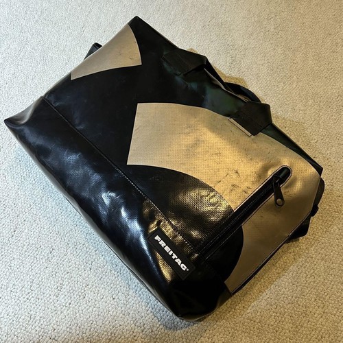 Freitag F305 Business Bag Black & Gold Glossy Holds 16 MacBook Pro | eBay