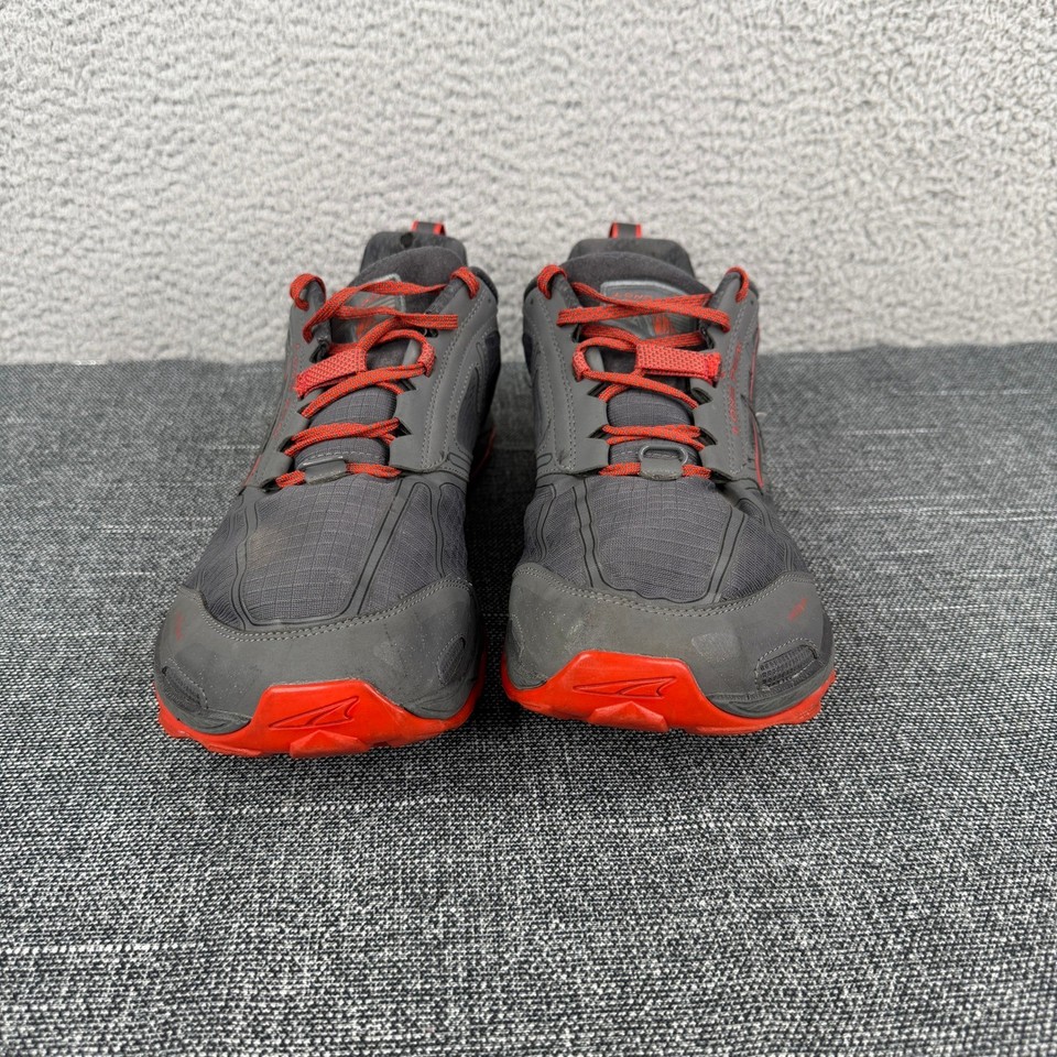 ALTRA LONE PEAK 4 Gray Red 2019 Men's Size 13 Hiking Trail Running ...