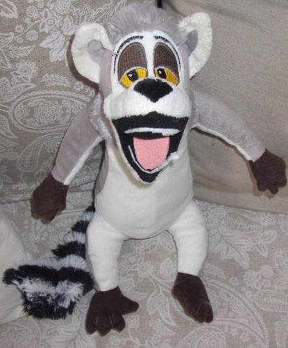 DreamWorks madagascar king Julien lemure plush soft toy PUPAZZO ...
