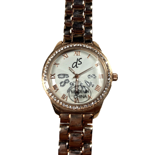 Daniela Swaebe Women’s 9” Rose gold Colored New Watch Gemmed Bezel | eBay