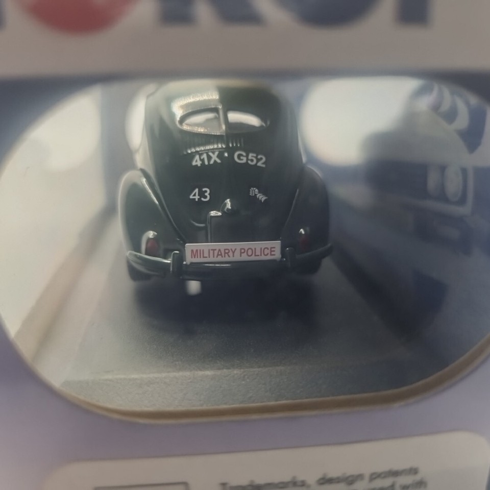 Corgi Vanguards 1:43 VA01209 Volkswagen Beetle Military Police Diecast ...
