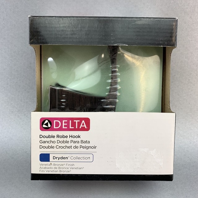 Delta 76435-rb Ashlyn Robe Hook Venetian Bronze for sale online | eBay