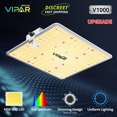 VIPARSPECTRA V1000 LED Grow Light Full Spectrum for Indoor Plants Veg ...