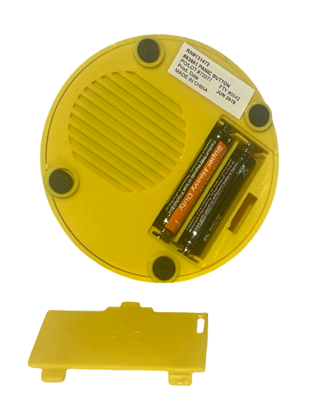 FLASHING PANIC BUTTON Funny Office Desk Gift Gag Joke Prank Alert Alarm ...