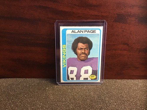 Alan Page 1978 Topps card #406 HOF Minnesota Vikings NFL 🏈 | eBay