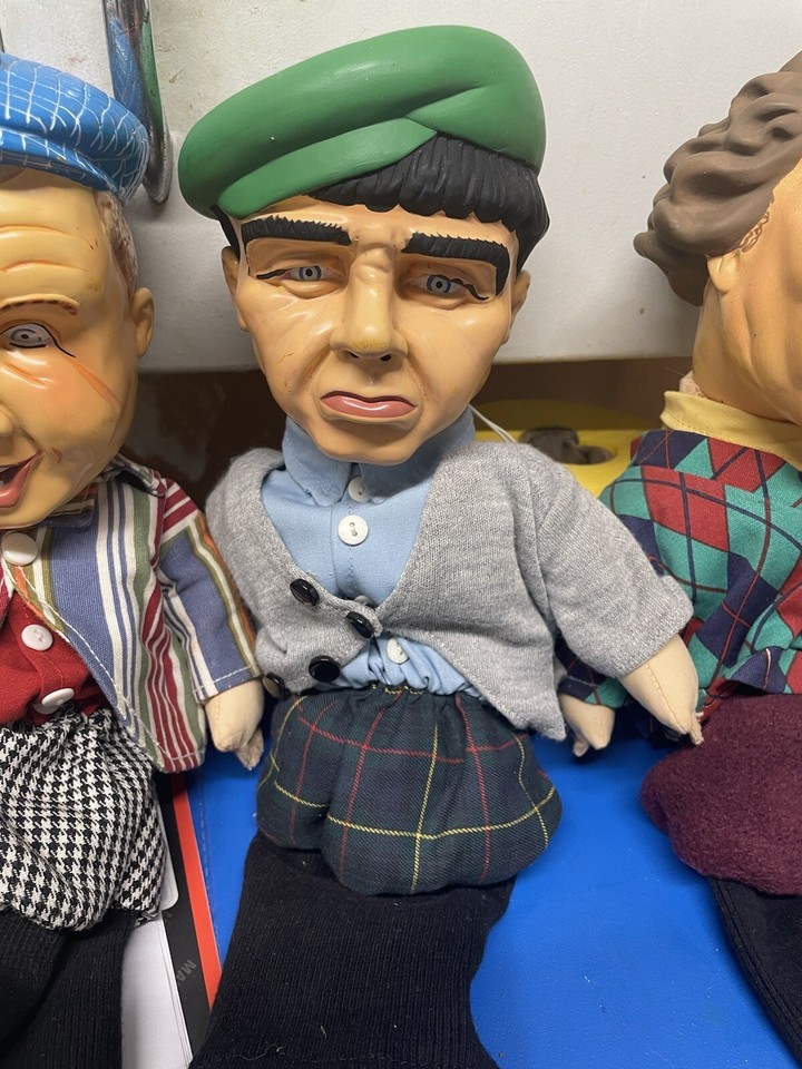 Three Stooges Talking Golf Club Head Covers Moe Larry Curly | eBay