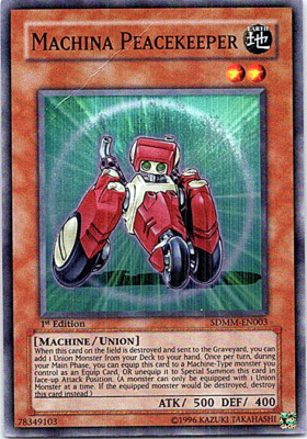 Machina Peacekeeper SDMM-EN003 Yu-Gi-Oh! Heavy Play 1st Edition | eBay