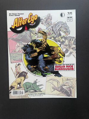 ALTER EGO MAGAZINE # 129 NOV 2014 EDGAR RICE BURROUGHS Tarzan NM 9.4 | eBay
