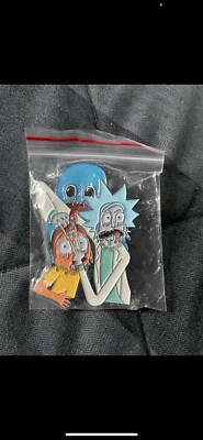 Rick and Morty Rave Hat Pin EDM Music SnapBack Festival RARE 3rd EYE | eBay