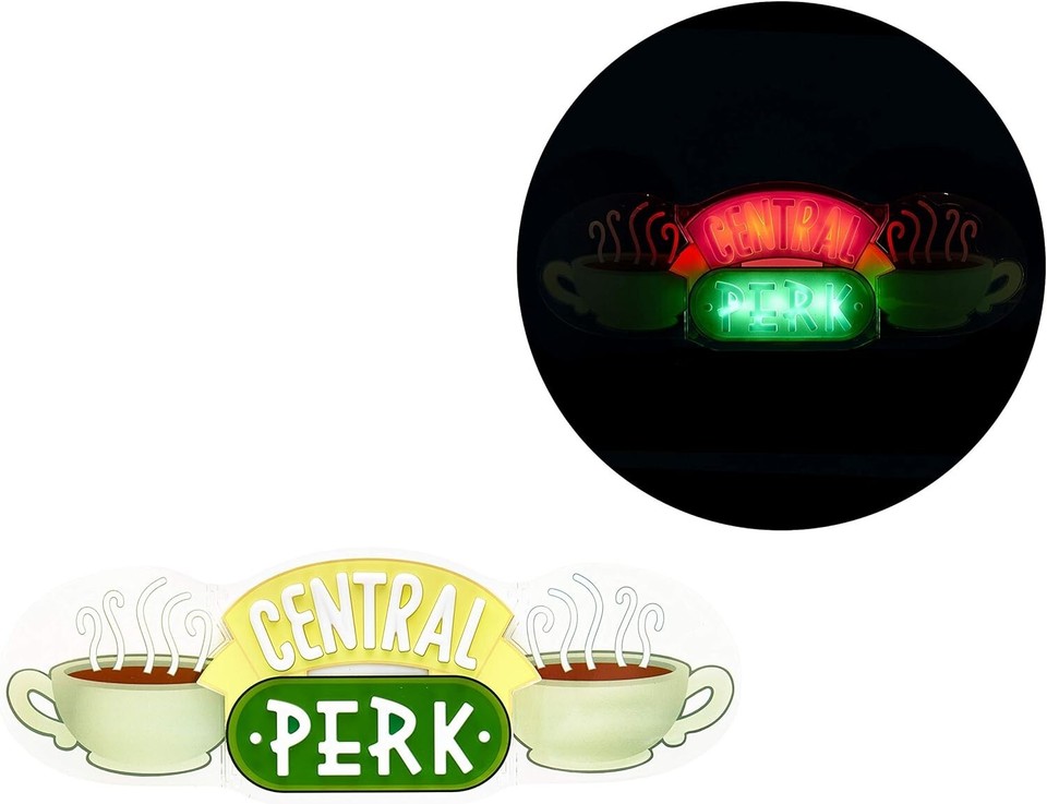 Friends Central Perk LED Neon Light Sign USB Wall Mountable NEW! | eBay