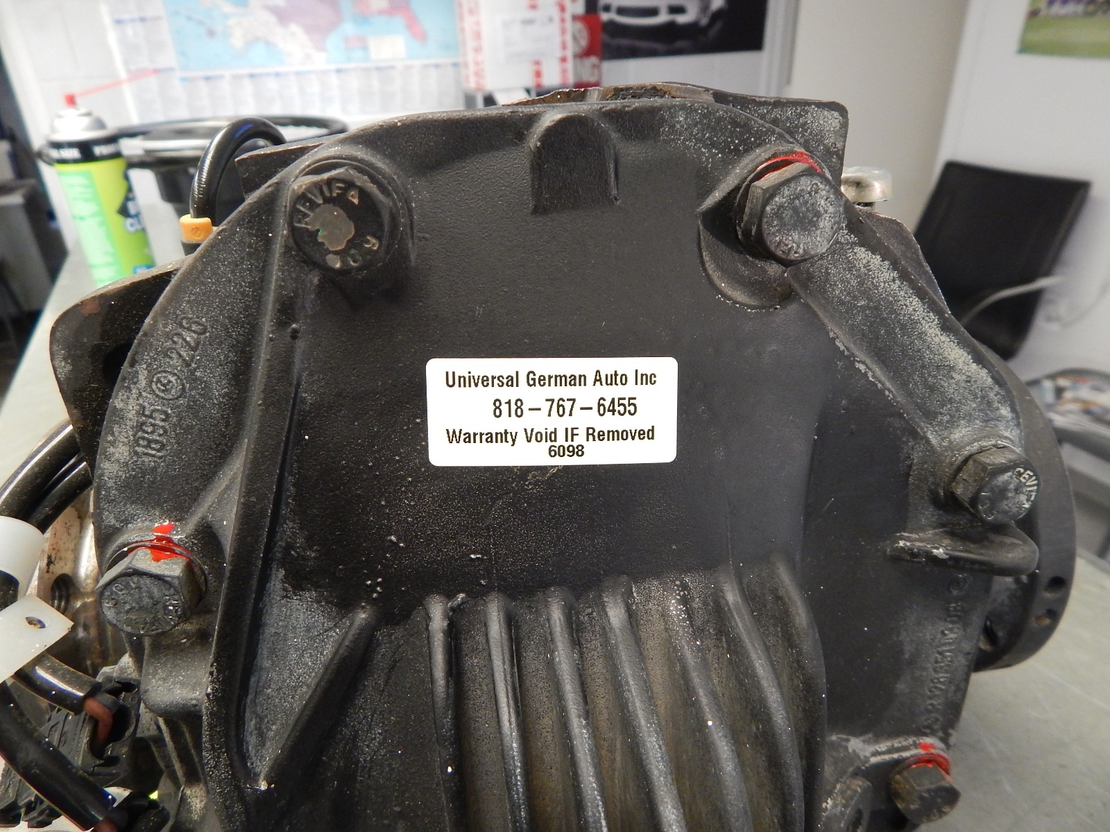 Mercedes-Benz 560SL 560SEC 560SEL Rear Differential 2.47 Ratio ASR Type ...