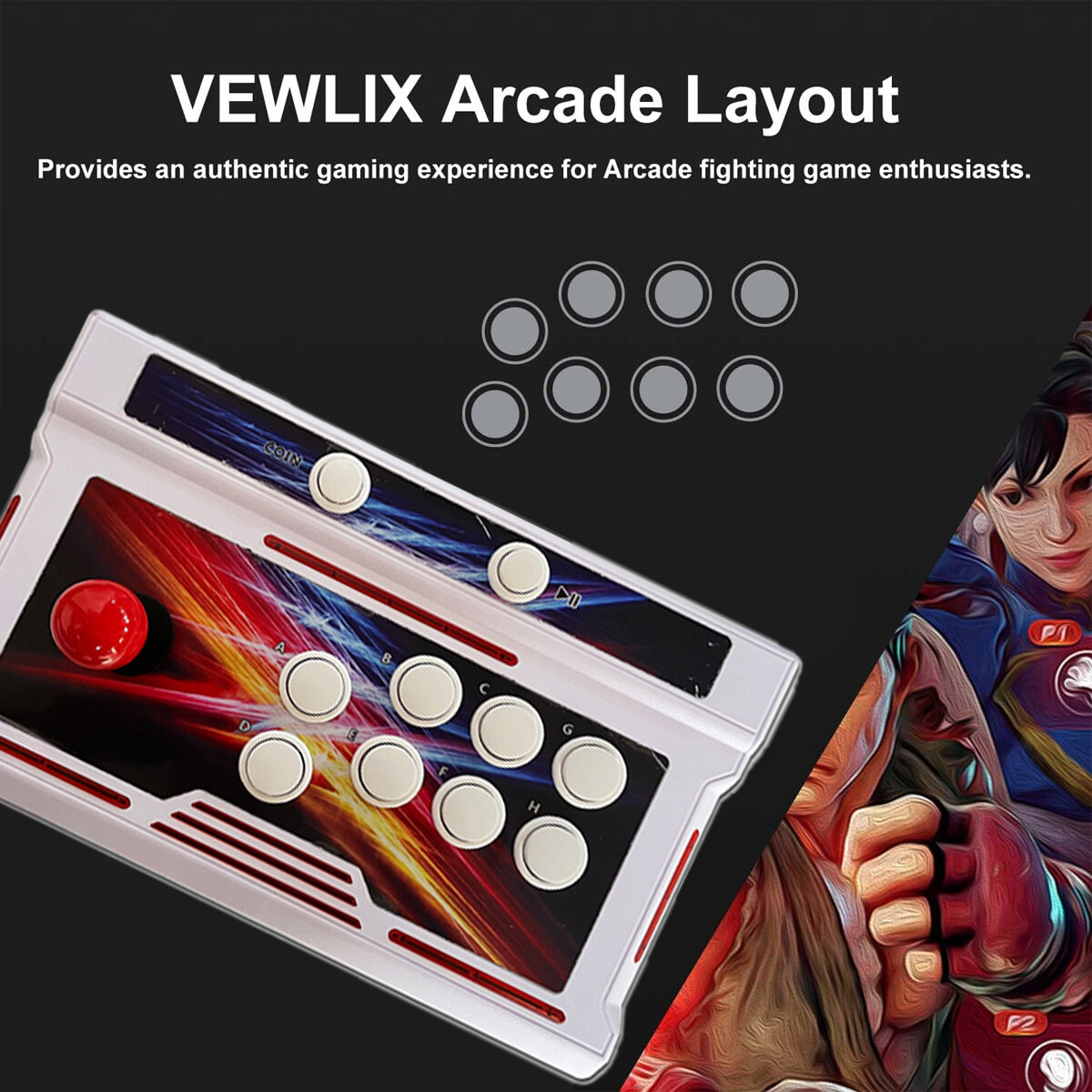 New Pandora Box 26800 in 1 2D&3D Retro Video Games Double Stick Arcade ...