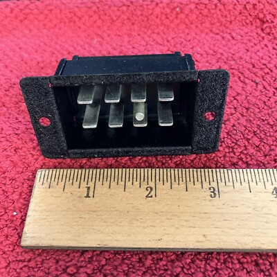 P-408-DB CINCH 8 PIN MALE CONNECTOR SQUARE MOUNT NOS | eBay