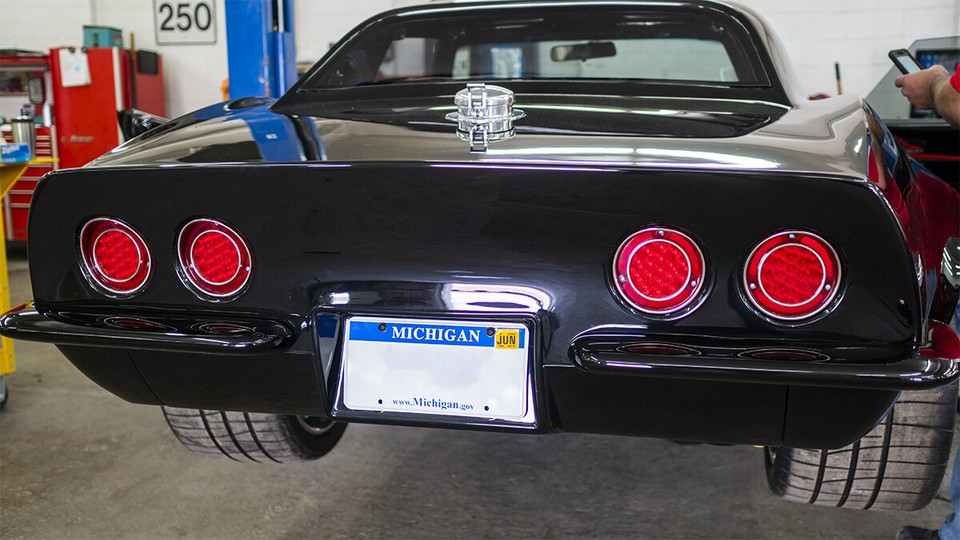 Corvette Custom Fiberglass C3 Rear Bumpers Fangless-Pair-Includes ...