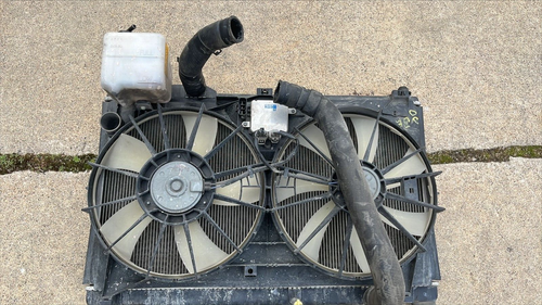 07-11 LEXUS GS350 RADIATOR & COOLING FAN FANS W/ MODULE & COOLANT ...