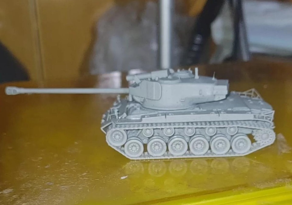 3d Printing 1/72 Military Model Kit US T26E1 M26 Super Pershing Heavy ...